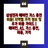 삼성전자 에어컨 가스 충전 비용 지역별 가격 정보 및 추가 비용 가이드 에어컨 As 가스 충전 비용 가격 네이버 블로그